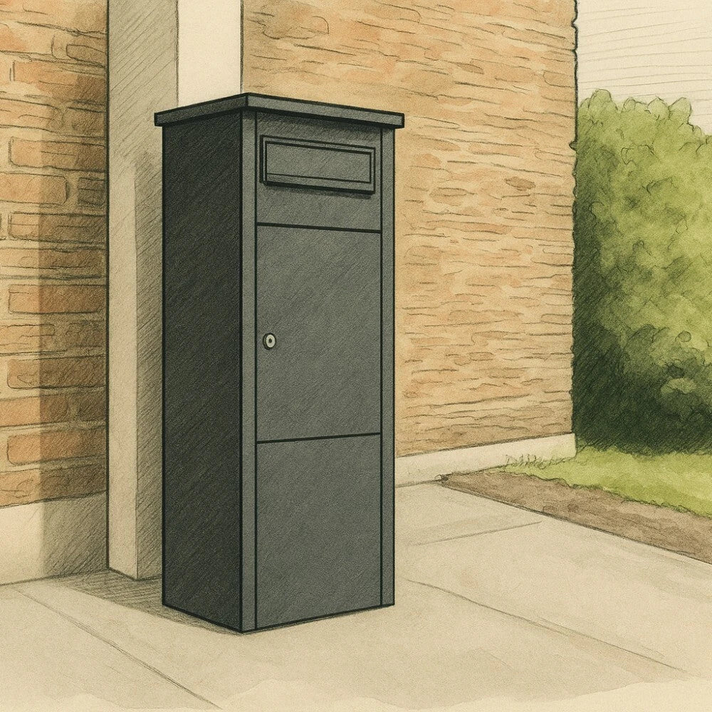 Free Standing Outdoor Parcel Boxes | Quality Secure Delivery Solutions ...