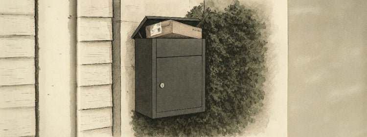 Wall Mounted Parcel Boxes | Elegant & Secure Outdoor Parcel Box ...