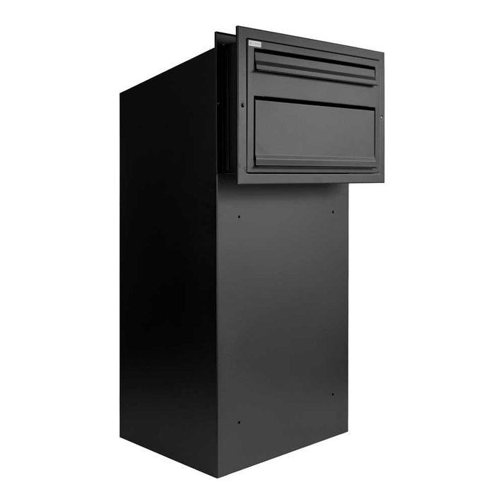 Outdoor Parcel Box for Gates & Fences | Sigma Rear Access Secure Parcel ...
