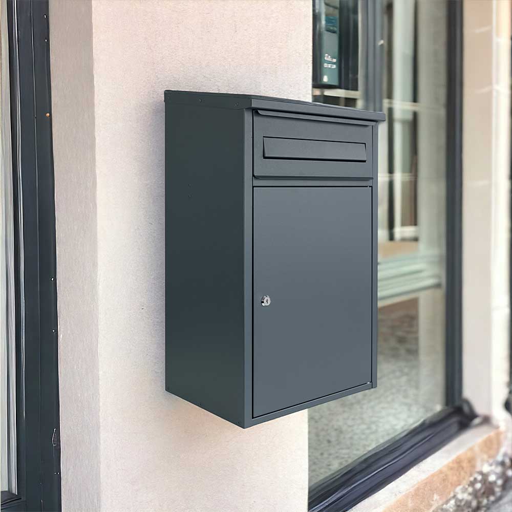 Wall Mounted Parcel Post Box for Home | Woodpecker Compact Outdoor ...
